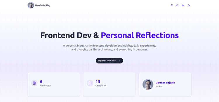 Darshan Bajgain - Frontend Developer | React, Next.js, TypeScript Expert